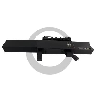 China Long Range Handheld Drone Signal Blocker 80W Portable Jammer With 1 Hour Battery Life AC DC Power for sale