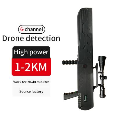 China 10kg Portable Drone Jammer AC DC Adapter 80W Output 1 Hour Battery 433Mhz-5.8G for sale
