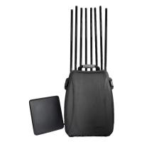 China Power Drone Jammer With Remote Control 2.4GHz-5.8GHz Frequency Range 10kg for sale