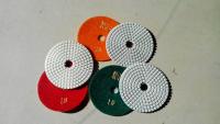 China 3 Steps Dry Diamond Polishing Pads Special OEM For Dry Polishing for sale