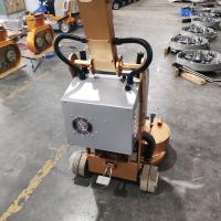 China 30L Water tank Floor Gas Concrete Grinder Light Edge Machine 380mm for sale