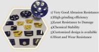 China Professional 4 Segment Diamond Grinding Cup Heat And Wear Resistance for sale