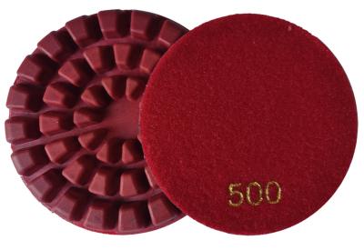 China Diamond Resin Pad 4 Inch Floor Wet Diamond Resin Grinding Pads for sale