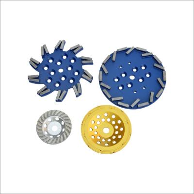 China High Efficiency Diamond Cup Grinding Wheel For Concrete Floor Grinding Wet / Dry for sale