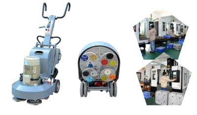China Planetary System Concrete Terrazzo Floor Grinder 650mm 220V-240V for sale