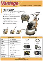 China Granite Floor Polisher S9 22