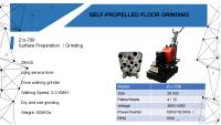 China 700x700mm Concrete Cement Grinder Polishing Machine Self-Propelled Drive for sale