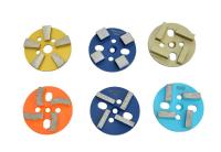 China 30 # 50# 100# 150# 300# Diamond Concrete Floor Grinding Disc With 3 Inch 4 Inch for sale