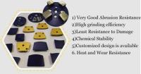 China 30 # 50# 100# 150# 300# Diamond Concrete Floor Grinding Disc With 3 Inch 4 Inch for sale