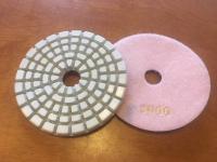 China 4 Inch Dry Polish Pads for Concrete Marble Granite Stone Floor for sale