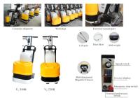 China Single Phase Stone Floor Polisher Concrete Grinding Machine With Dust Skirt for sale