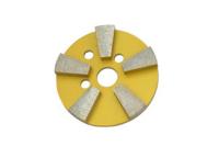 China 4 Teeth Diamond  4 Inch Diamond for Concrete Floor Grinding Disc for sale