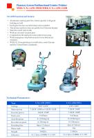 China Simple Phase 220V Concrete Floor Grinder / Terrazzo Floor Polishing Machine for sale