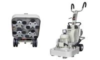 China S6 Concrete Floor Grinding Machine , 6 Heads Stone Floor Polisher Single Phase for sale