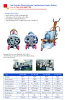 China 750MM 380V 440V Aluminum Die Cast Stone Floor Polisher / Concrete Floor Grinder for sale