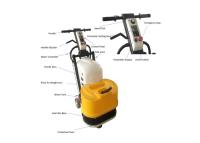 China 5.5HP 220V 20 Inch Six Heads Stone Concrete Floor Manual Polishing Machine for sale