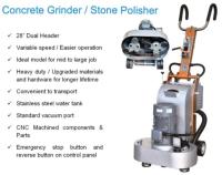 China 220V High Power Terrazzo Floor Grinder , 28