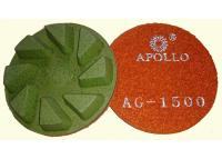 China High Performance 3'' Hard Diamond Ceramic Polishing Pads For Stone Processing for sale