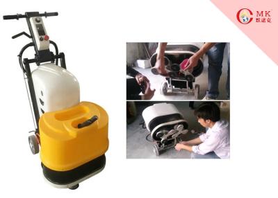 China Concrete Floor Grinder Magnetic Plate Vacuum Outlet 550MM for sale