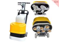 China Concrete Floor Polisher With Double Head 6 Discs 1500RPM 550MM for sale