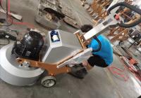 China 5.5HP 9 Heads Marble Terrazzo Concrete Floor Grinder 0-1500rpm for sale