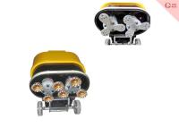 China 220V-240V V6 Dual Head Concrete Grinder 310x550MM Work Width for sale
