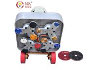 China 15KW 700mm Manual Terrazzo Floor Grinder 4 Grinding Plates for sale