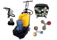 China 16 Heads Magnetic Discs Marble Floor Polishing Machine Granite Floor Polisher for sale