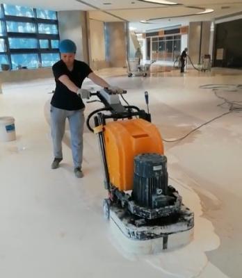 China Concrete Grinder 30L Water Tank 12 Heads 510MM for sale