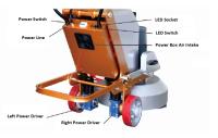 China 900mm 20HP Planetary Floor Grinder With Dust Port for sale