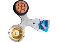 China High Efficient Manual Terrazzo Floor Polisher With Multifunction Plate for sale