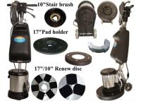 China 175 RPM 220V Floor Polishing Machine / Marble Floor Burnishing Machine for sale