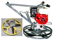China Hand Gasoline Edge Power Trowel 24 Inch , Wet Concrete Trowelling Machine for sale
