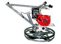 China Portable Gasoline Petrol Edge Power Trowel Machine For Wet Concrete Floor for sale