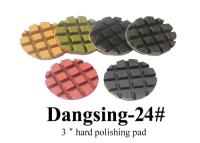 China 3 Inch Diamond Resin Polishing Pads for sale