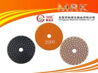 China 5.2mm Wet / Dry Diamond Polishing Pads For Concrete / Terrazzo Polisher for sale