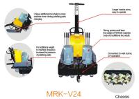 China Large 24 Grinding Heads  Granite Floor Polisher Terrazzo Floor Grinder for sale