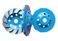 China 4 Inch Concrete Diamond Grinding Disc / Cup / Blade 12 Segments for sale