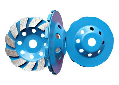China 4 Inch Concrete Diamond Grinding Disc / Cup / Blade 12 Segments for sale