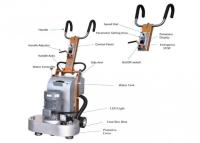 China Concrete Floor polishing machine 6 Heads 220V 28 Inch for sale