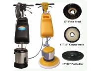 China 240V Electric Rug Floor Cleaning Machine For Stairs With Steel Gearbox for sale