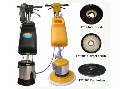 China 240V Electric Rug Floor Cleaning Machine For Stairs With Steel Gearbox for sale