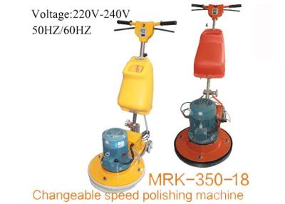China Granite Concrete Marble Stone Crystal Floor Grinder , High Changeable Speed for sale