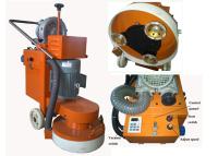 China Epoxy Concrete Floor Grinder With Vacuum Inverter Speed From 0 To 1500 RPM for sale