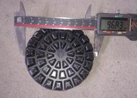 China High Gloss Dry Diamond Polishing Pads For Marble / Concrete For 9mm for sale