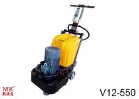 China Terrazzo Polisher With Adjustable Rubber Dust Shroud 12 Heads 550MM for sale