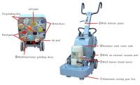 China Concrete Floor Grinding Machine With 7.5KW Motor 12 Heads for sale