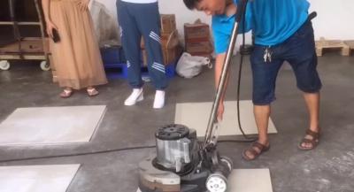 China Merrock 17 Inch Terrazzo Floor Scrubber Polisher With Steel Frame for sale