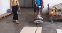China Rotary Terrazzo Floor Buffer Machine 175rpm With Pad Holder for sale