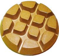 China Merrock 4 Inch Diamond Wet Polishing Pads for Marble Granite Stone F21 for sale